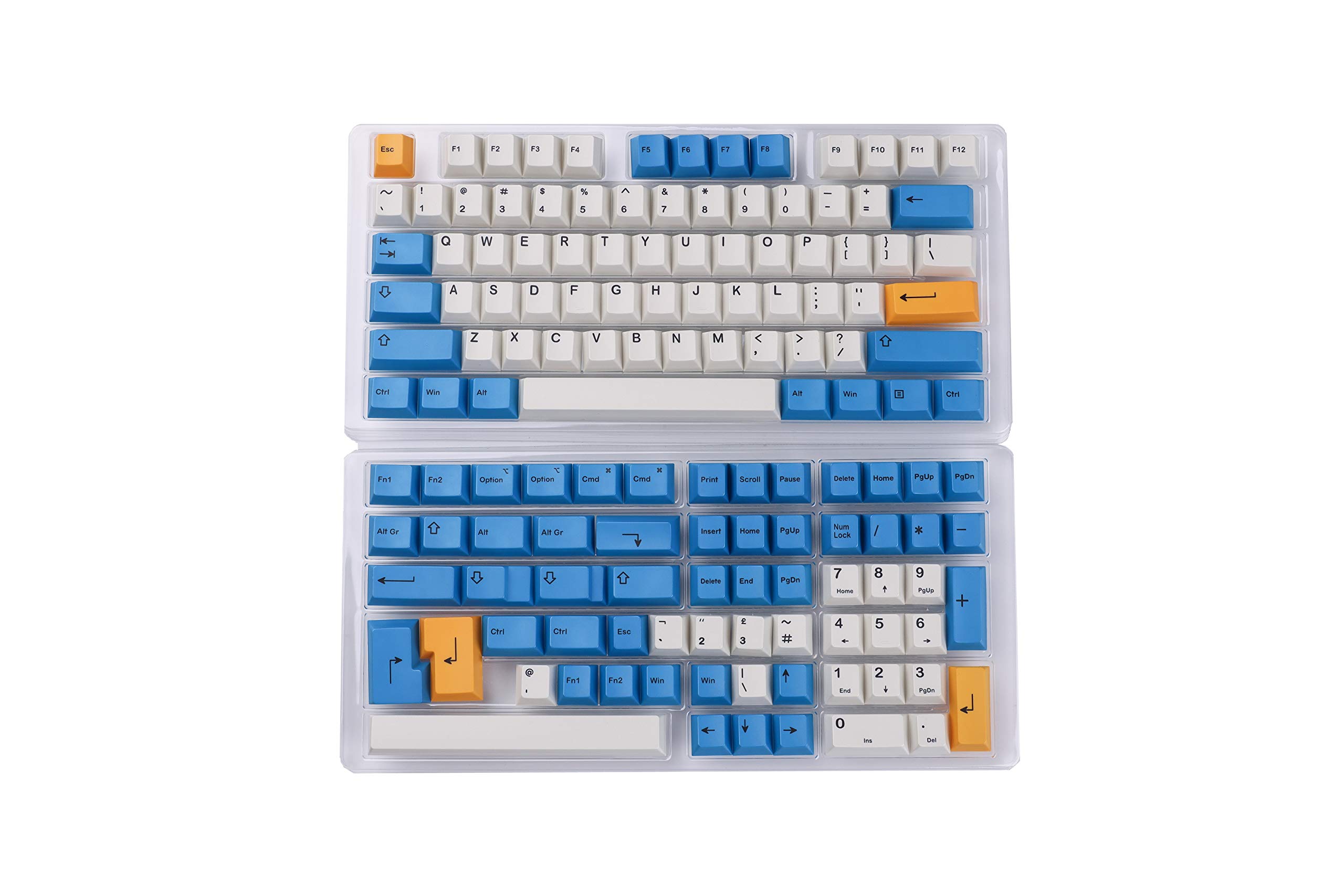 Buy HK GAMING Custom Keycaps | Dye Sublimation PBT Keycap Set for ...