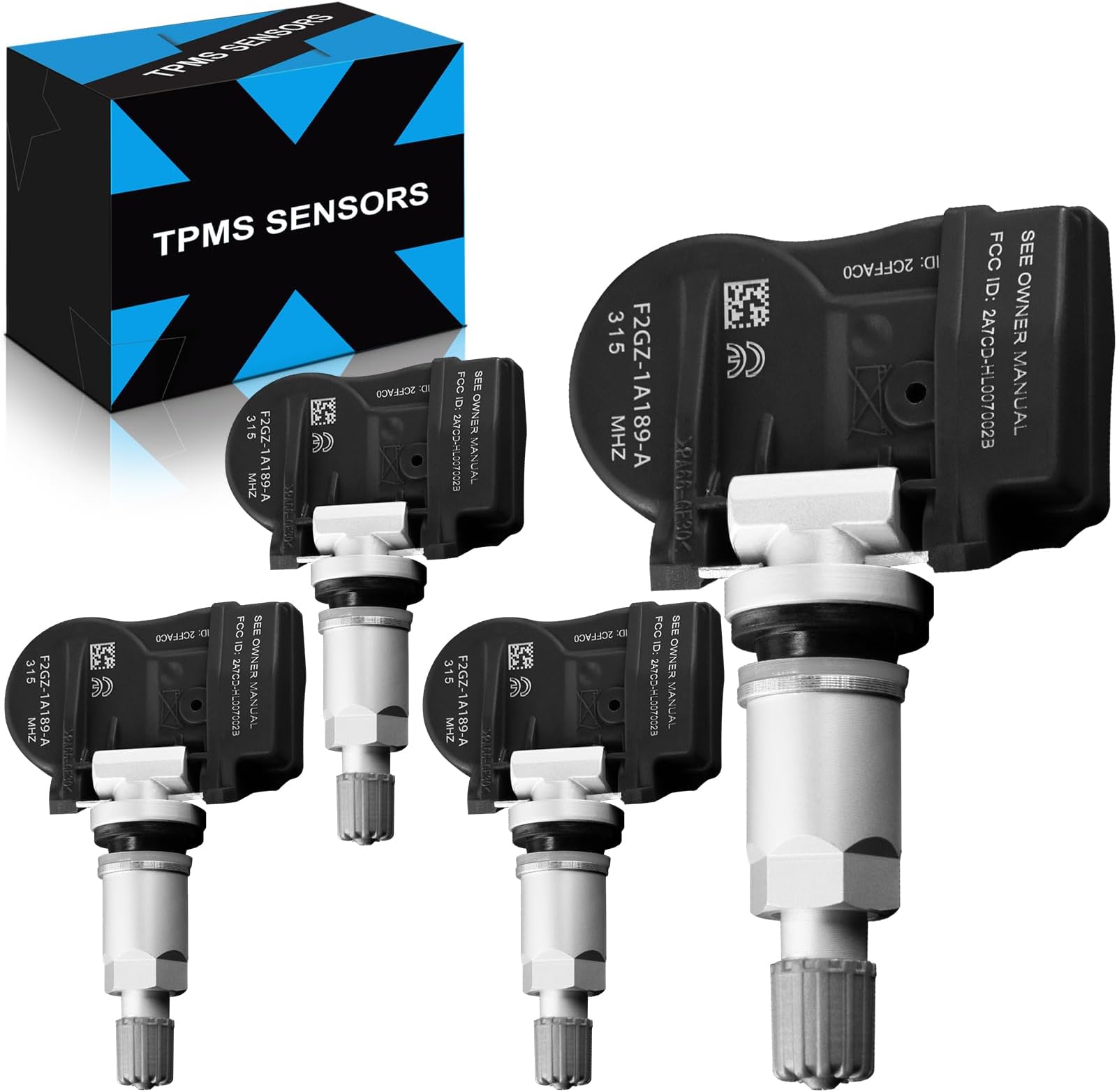 Amazon.com: YZHIDIANF F2GZ1A189A Pre-Programed Tire Pressure Sensor for ...