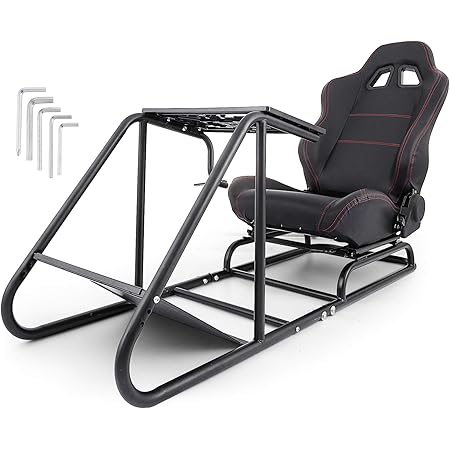 Amazon.com: OpenWheeler Advanced Racing Simulator Seat Driving ...