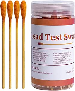 Lead Test Kit with 60 Test Swabs | High-Sensitive Instant Lead Paint ...