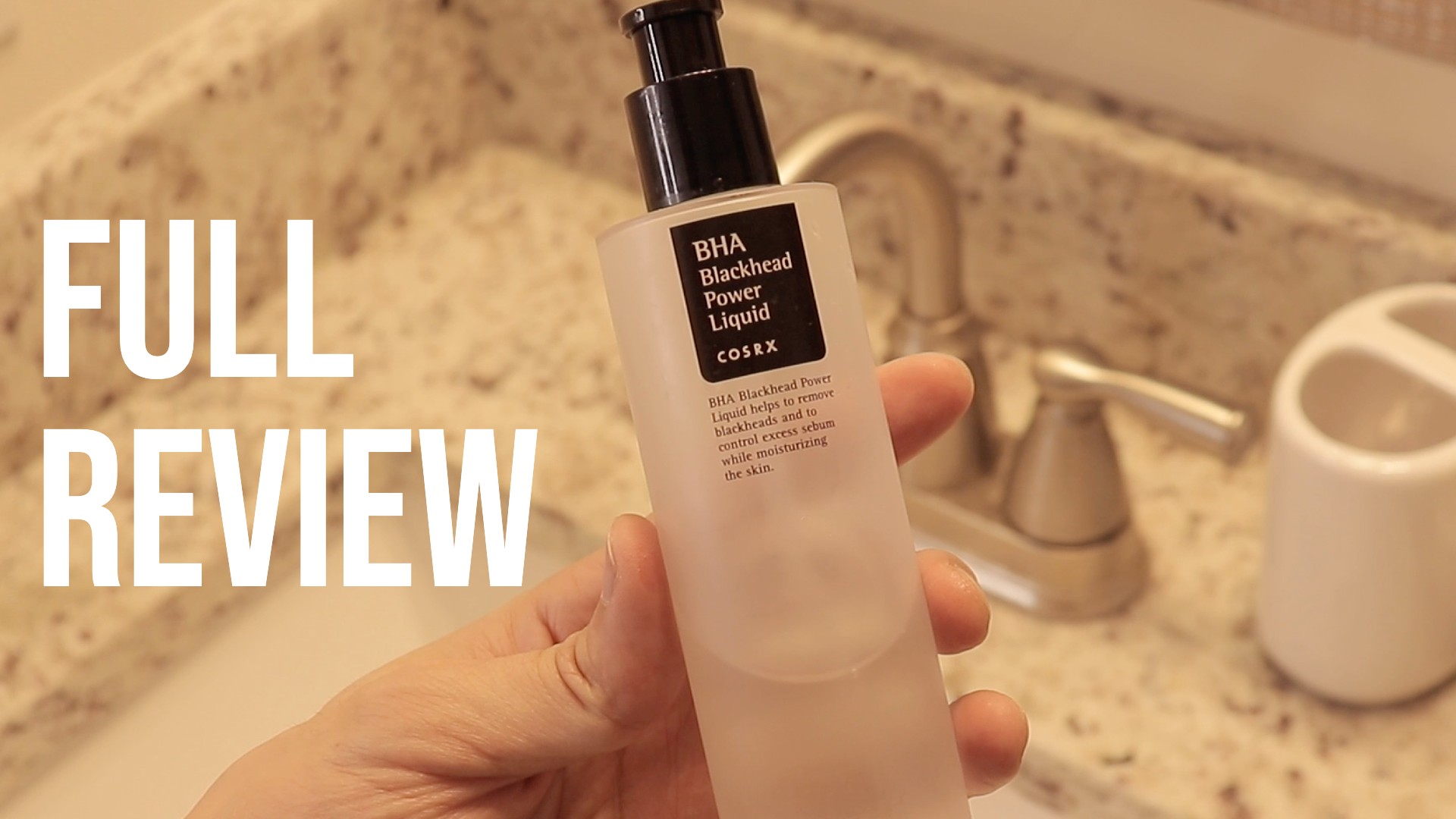Watch COSRX BHA Blackhead Power Liquid ﹙Exfoliant﹚ - FULL REVIEW on ...