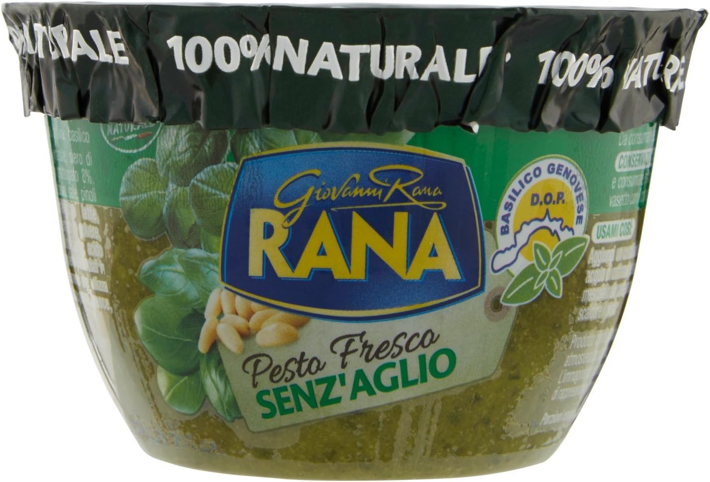 Giovanni Rana Pesto Pinoli senz'Aglio, 140g : Amazon.it: Alimentari e ...