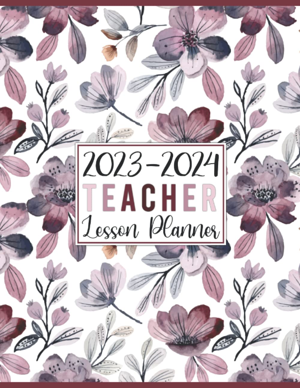 Amazon.com: 2023-2024 Teacher Lesson Planner: Academic Year Monthly and ...