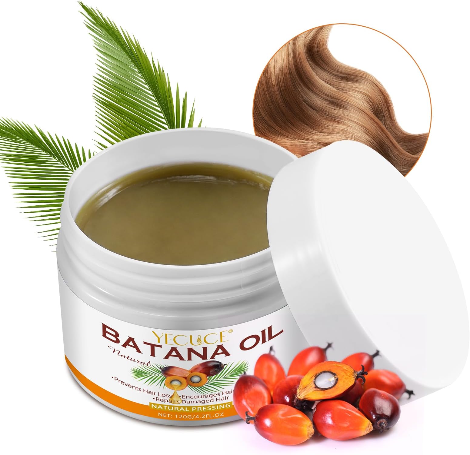 Amazon.com: Organic Batana Oil for Hair Growth - 100% Pure & Natural ...