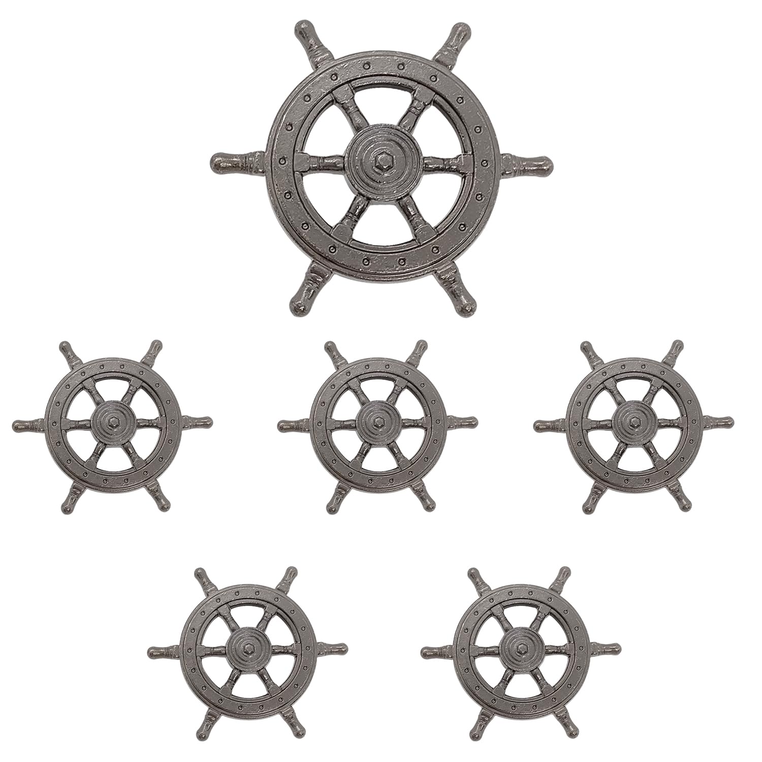 LLDYNW 6 pcs Ship Rudder Handles Ship Helm Cabinet Knobs Ocean Theme ...