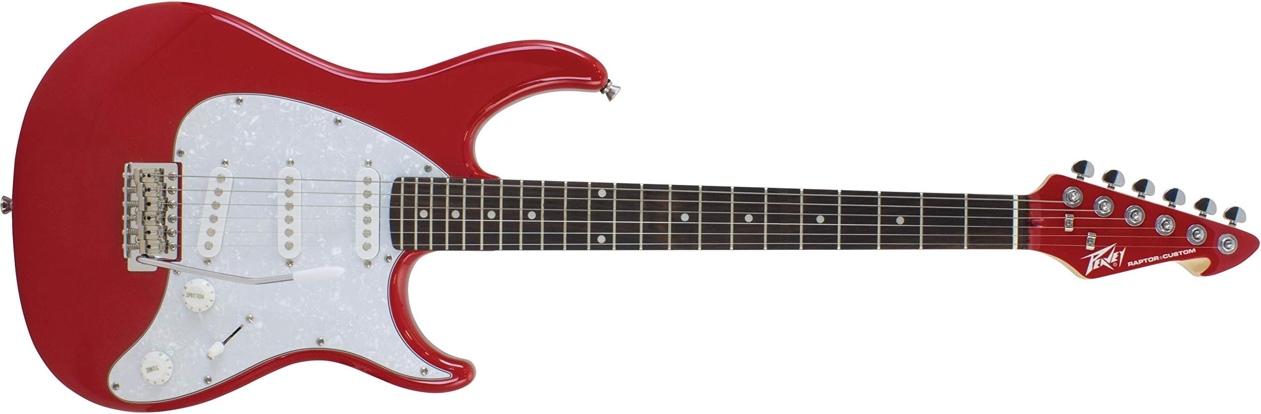 Amazon.com: Peavey Raptor Custom Red Electric Guitar : Musical Instruments
