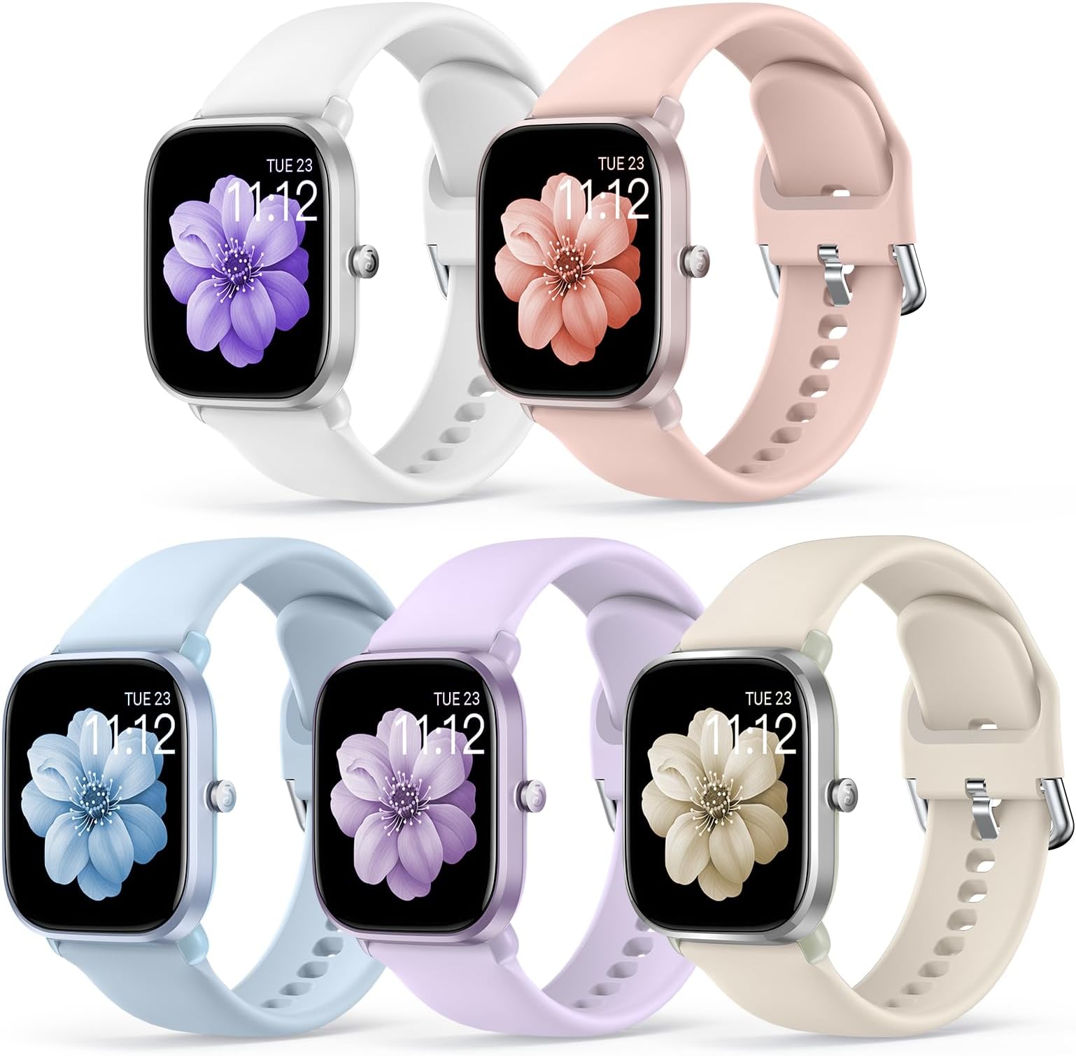 Higgs 6 Pack Bracelet Compatible avec Samsung Galaxy Watch 7/6/5/4 40mm ...