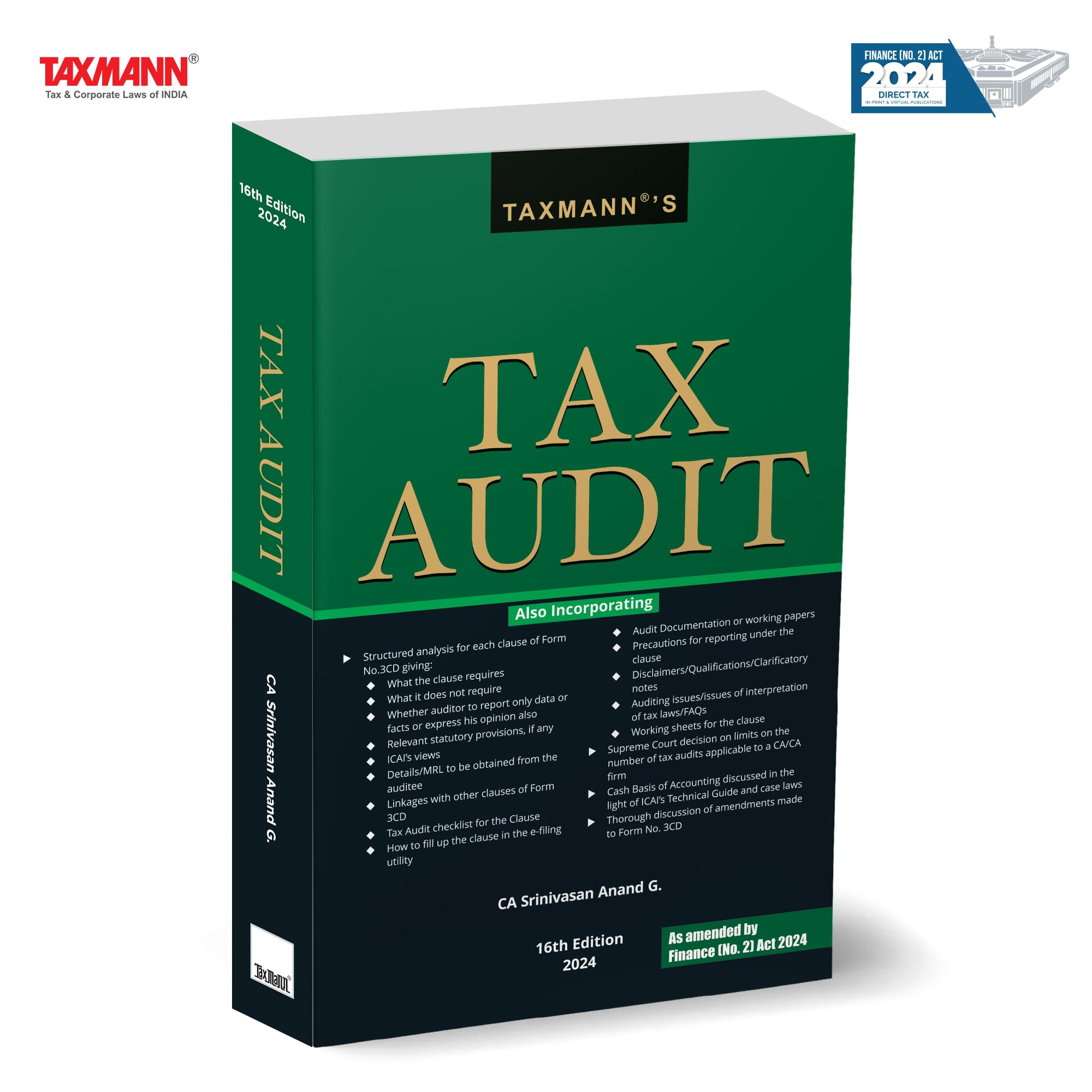 Buy Taxmann's Tax Audit – Detailed Clause-wise Guidance on Tax Audits u ...