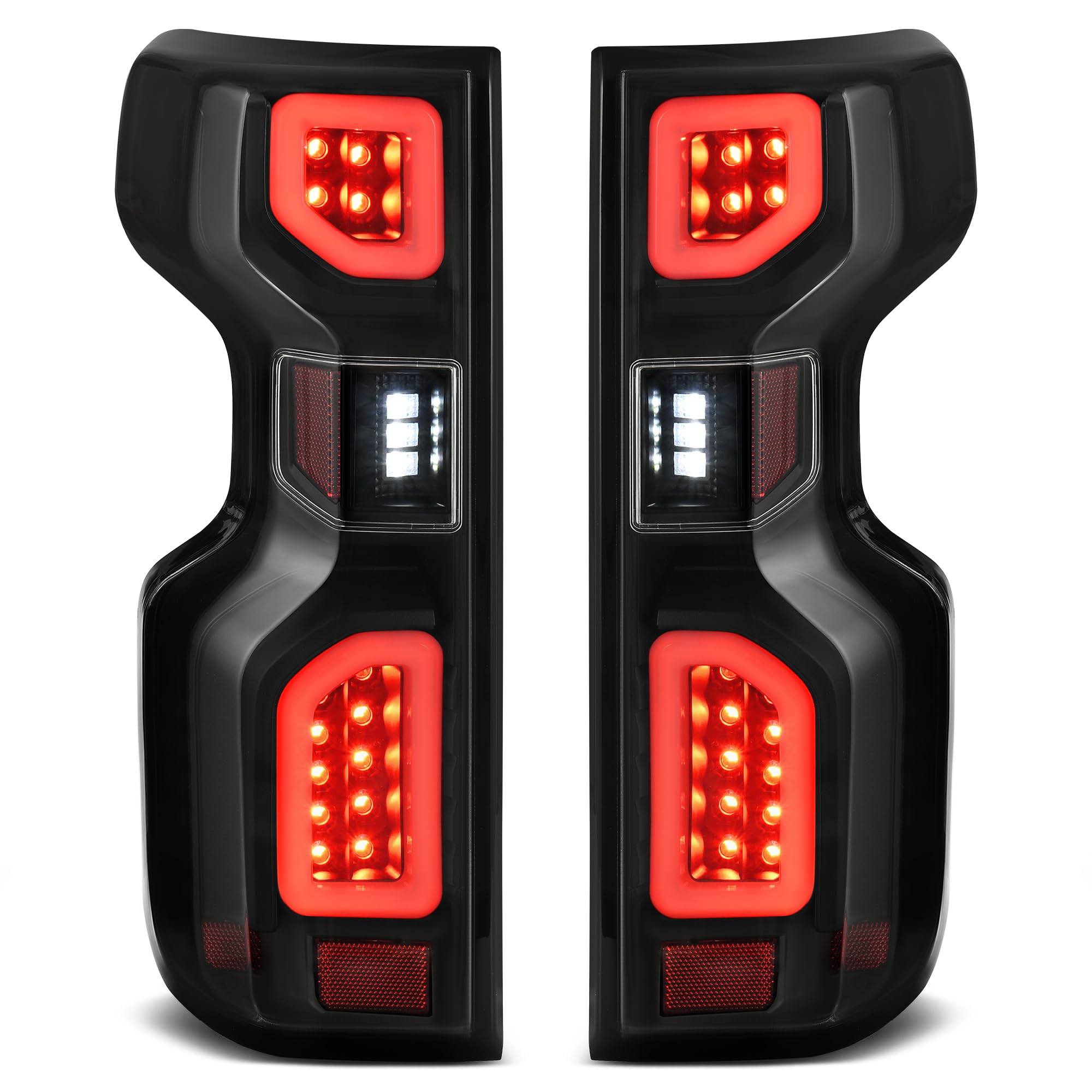 Amazon.com: AUTOSAVER88 LED Tail Light Assemblies Compatible with 19 20 ...