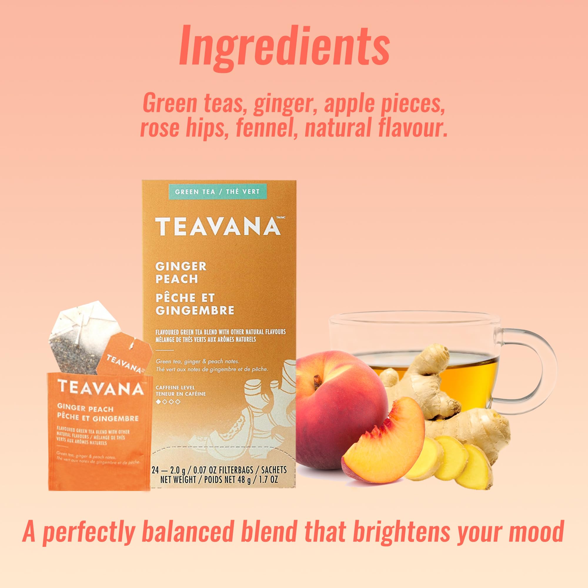 Snapklik.com : Teavana Medicine Ball, Cold Buster Recipe, 1 Box Each Of ...