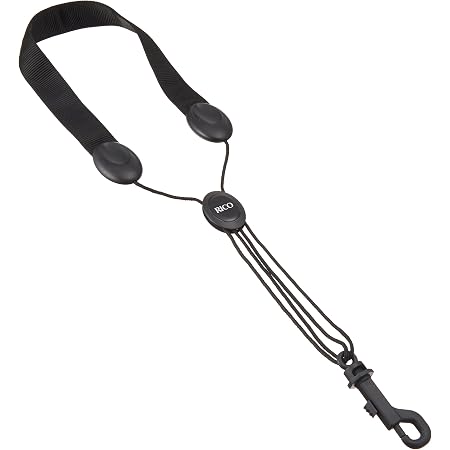 Amazon.com: Rico Saxophone Neck Strap - For Baritone Saxophone & Tenor ...