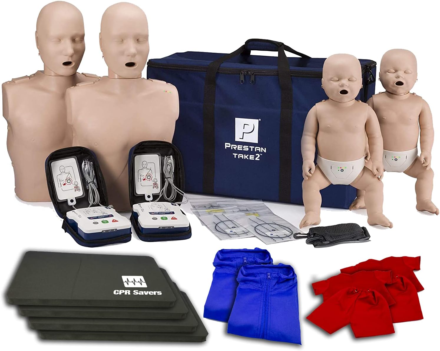 Amazon.com: CPR Savers Training Kit with PRESTAN TAKE2 CPR Manikins and ...