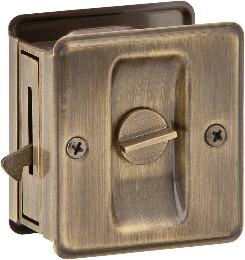 Amazon.com: Ives by Schlage 230B26D Sliding Door Edge Pull,Satin Chrome ...