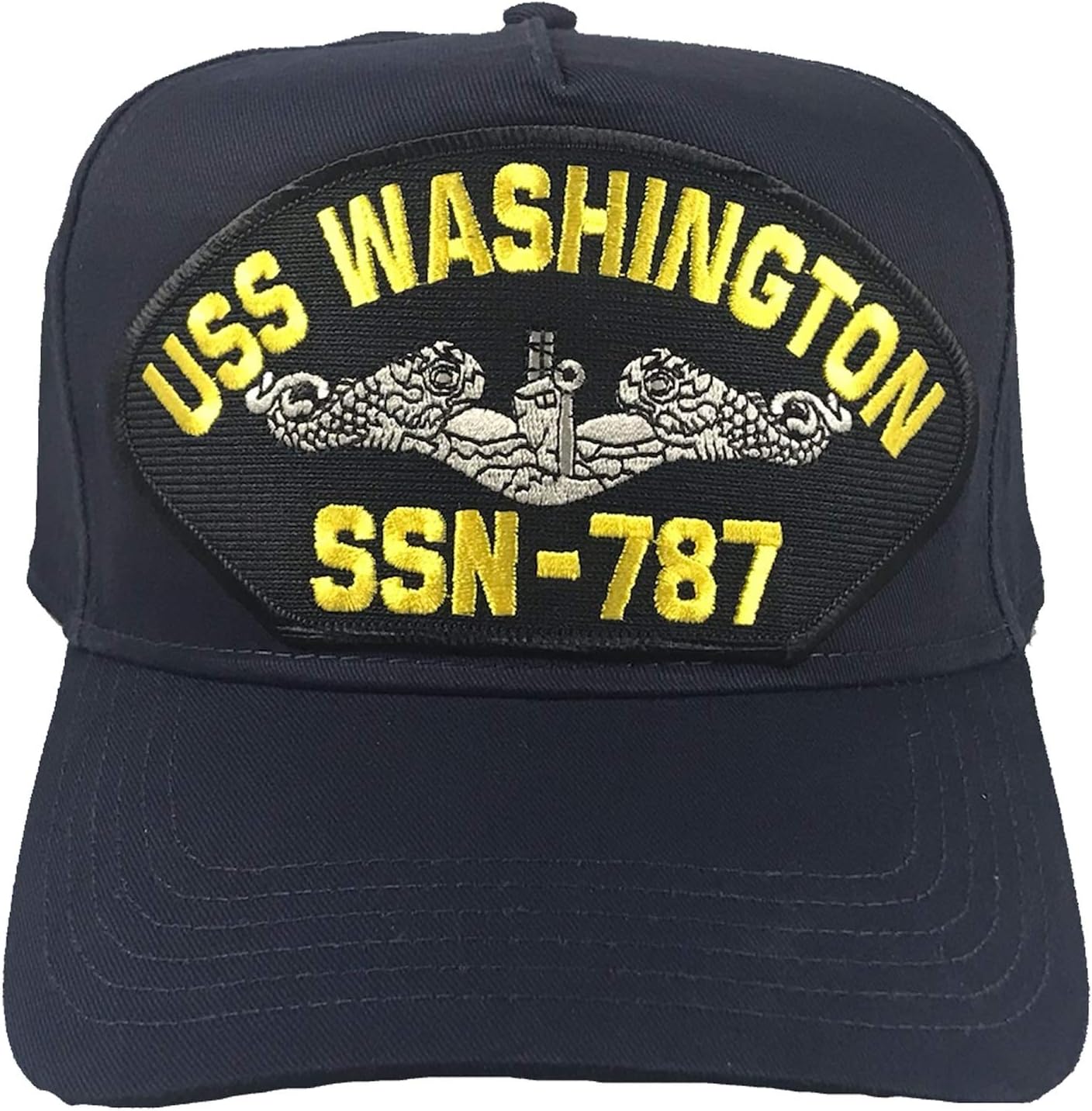 EC USS Washington SSN-787 Ship HAT - Navy Blue - Veteran Owned Business ...