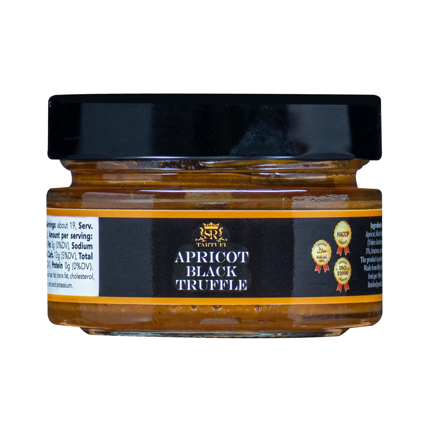 Amazon.com: Tartufi Apricot and Black Truffle Jam without White Sugar ...