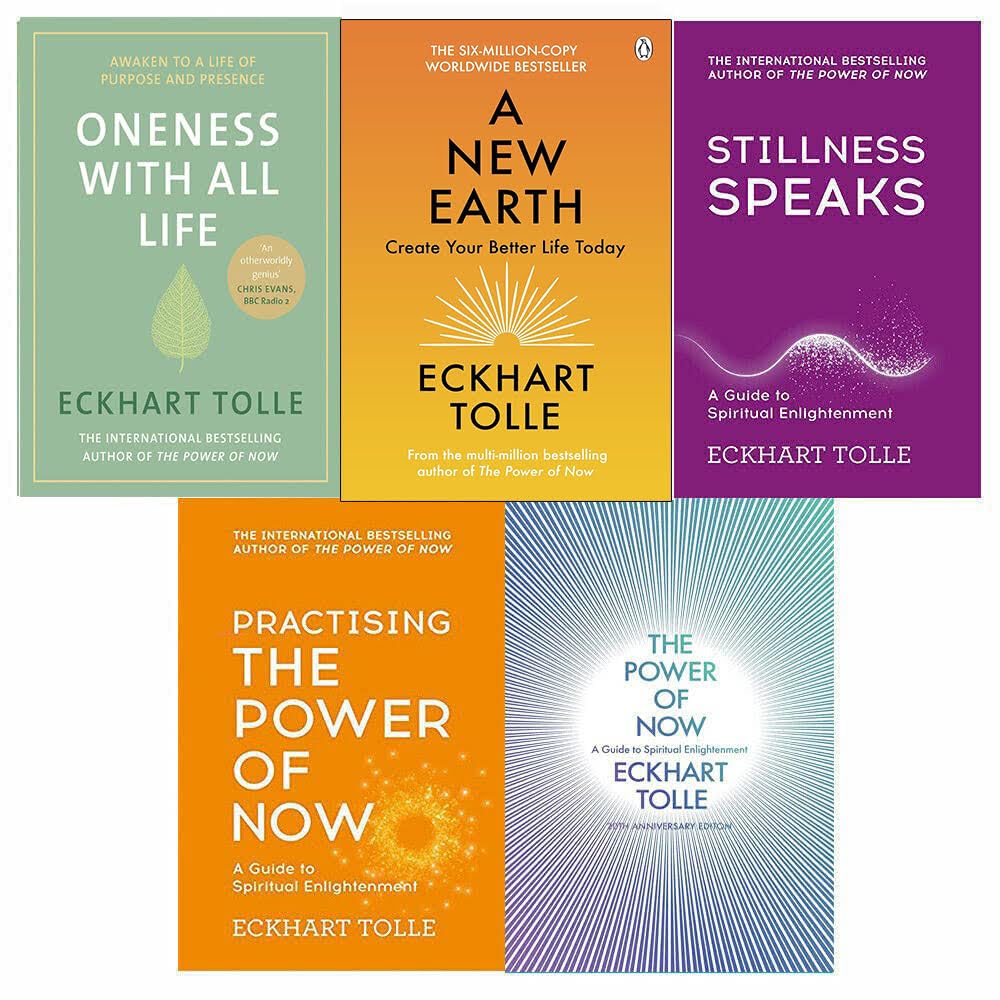 Eckhart tolle the power of now collection 5 books set (the power of now ...