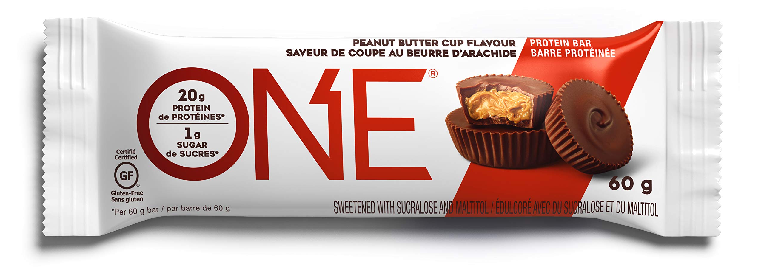 ONE PROTEIN BARS PROTEIN BARS PEANUT BUTTER CUP 12x60G : Amazon.ca ...