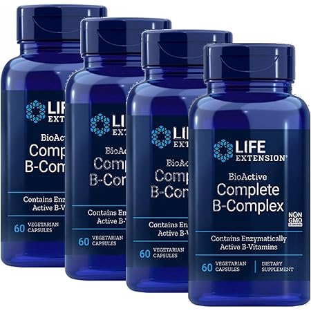 Amazon.com: Life Extension BioActive Complete B Complex The Most ...