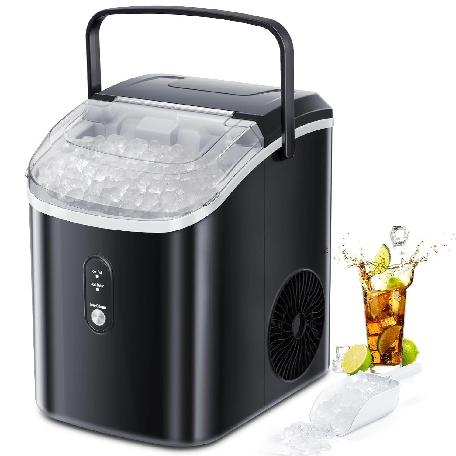 Amazon.com: Xbeauty Nugget Ice Maker-Nugget Ice Maker Countertop Up to ...