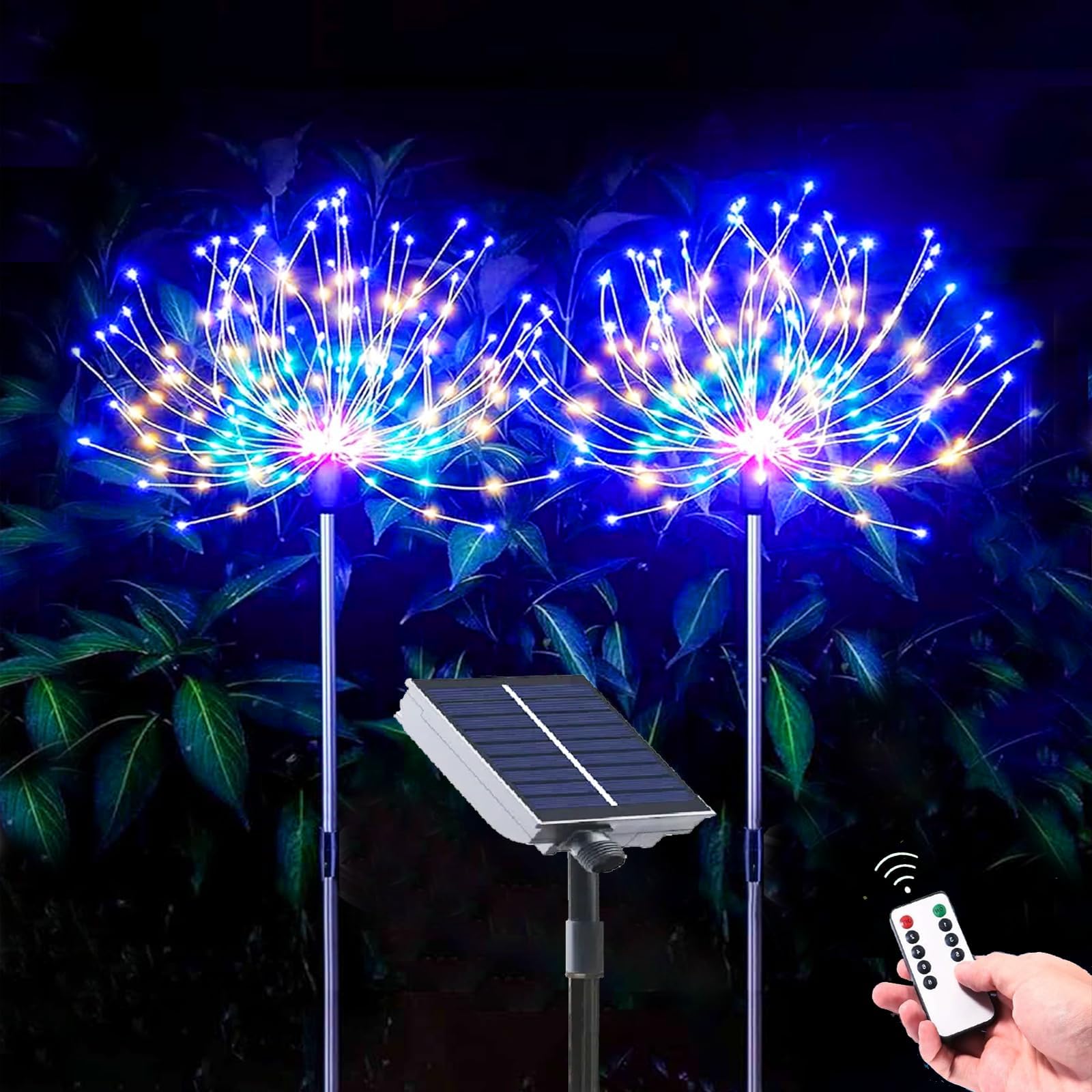 vimeepro Solar Garden Decorative Lights Outdoor Waterproof Solar lamp 6 ...