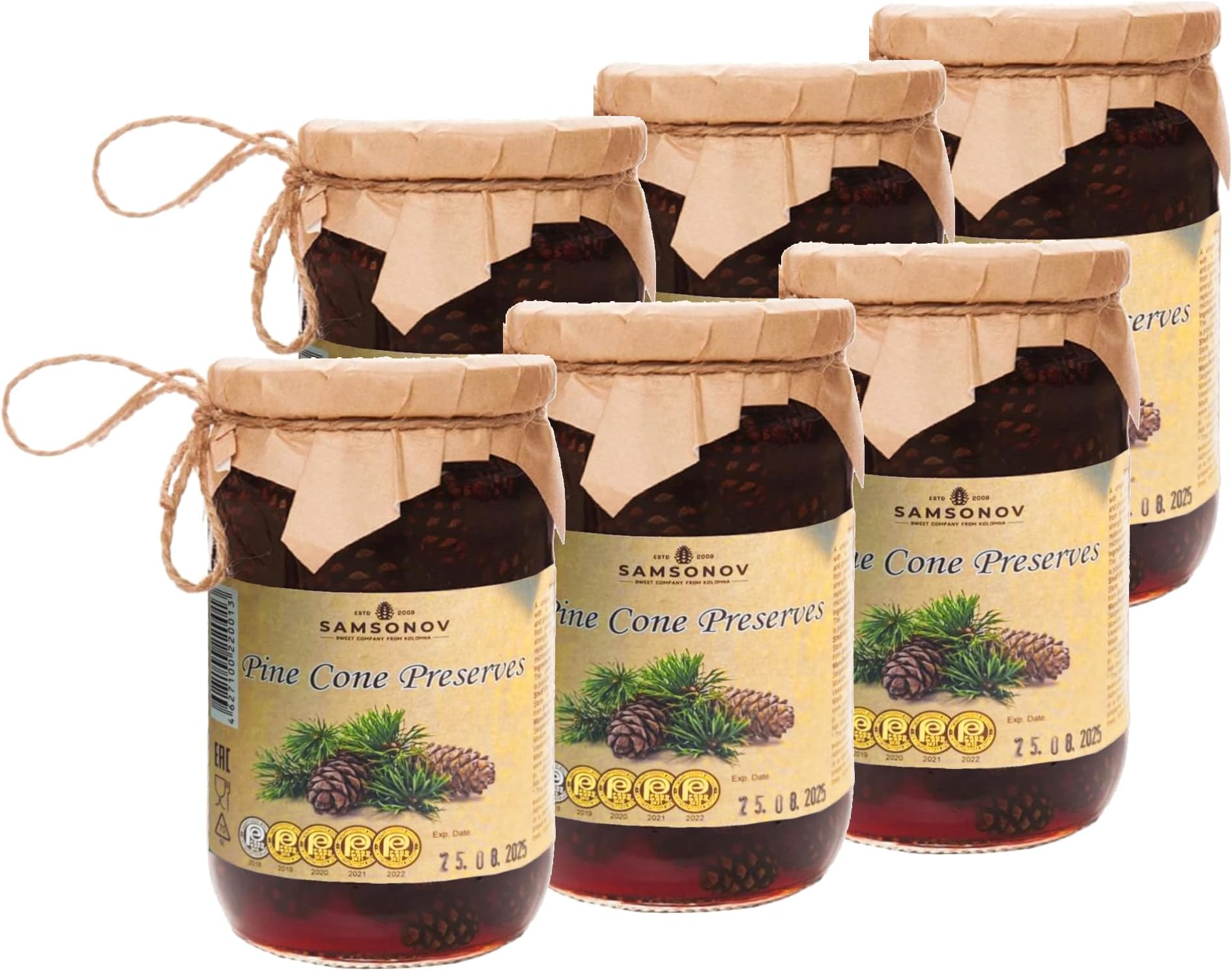 Amazon.com: Tuscanini Premium Italian Forest Fruits Preserves, 11.64 oz ...