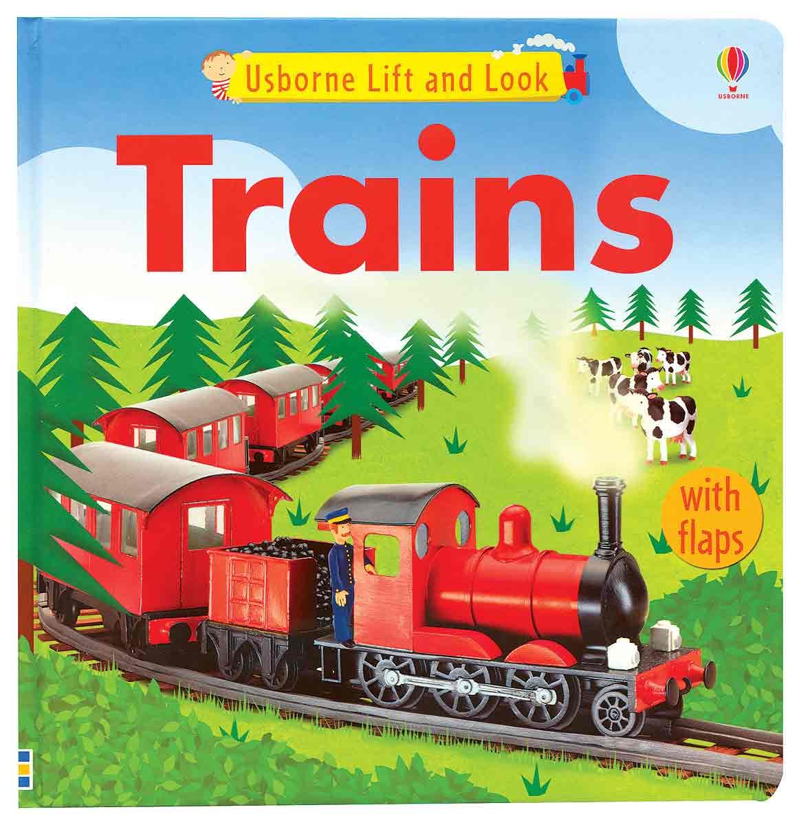Usborne LIft and Look Trains (Lift And Look Board Books): Brooks ...