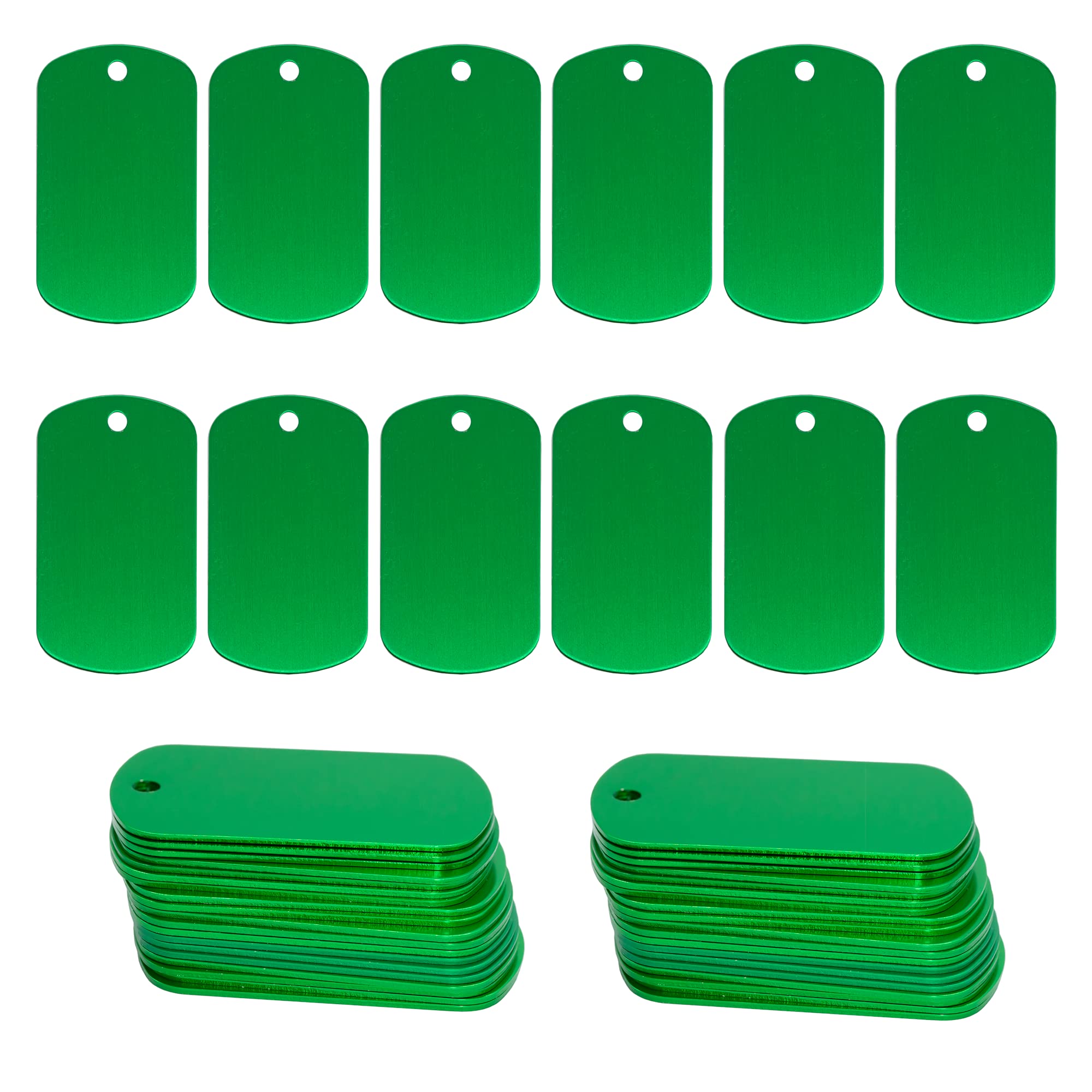 Amazon.com: StayMax 100 Pack Anodized Aluminum Engraving Blank Tags ...