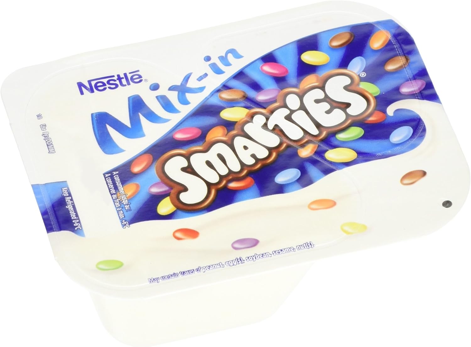 Nestle Smarties Vanilla Split Pots, 4 x 120g : Amazon.co.uk: Grocery