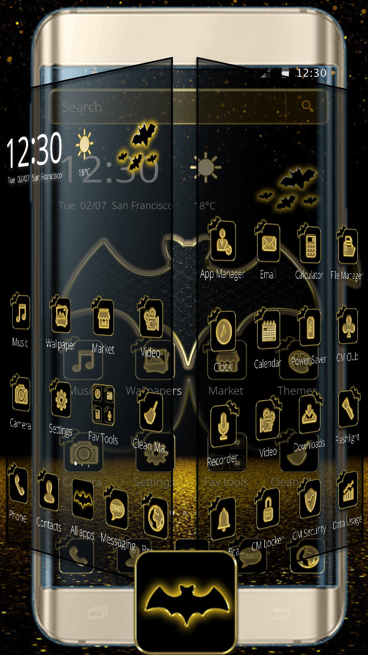Batman Android Theme