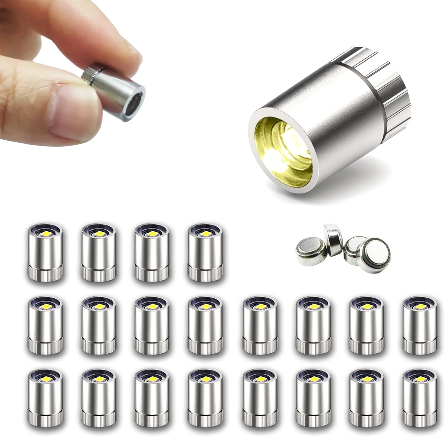 SUZEYAR 20 Pcs Miniature Led Lights,Tiny Lights for Hand Craft ...