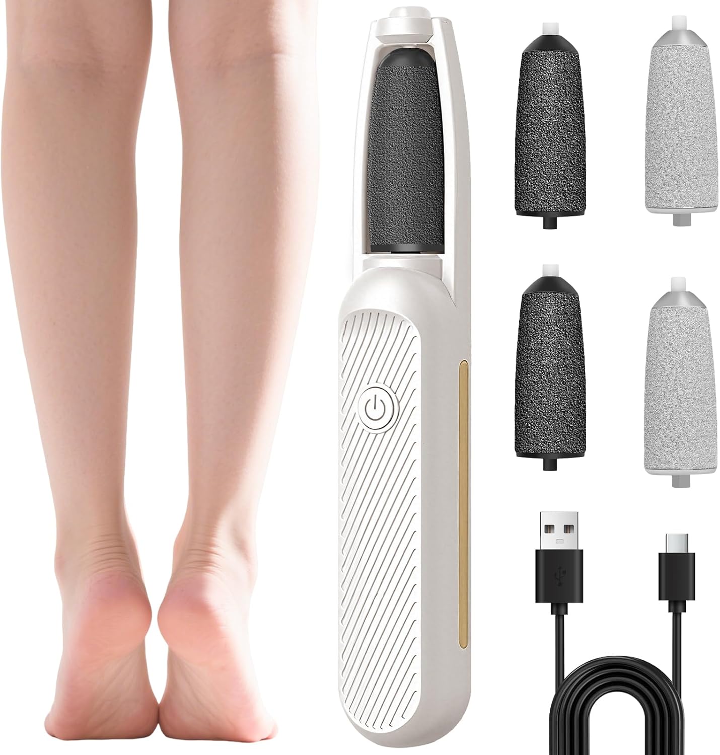 Electric Foot File Foot Sander for Hard Skin Removes Dry Skin for ...