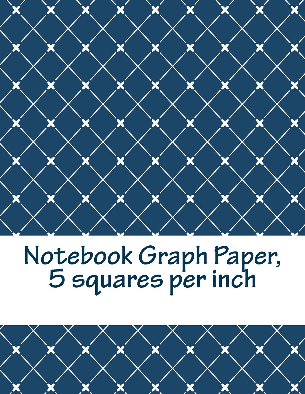 Notebook Graph Paper, 5 squares per inch: Black engineering graph paper ...