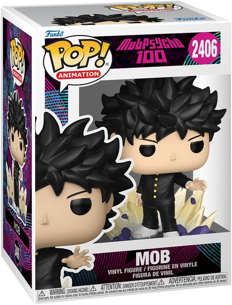 Amazon.com: Funko Pop! Animation: Mob Psycho 100 - Shigeo - 1/6 Odds ...