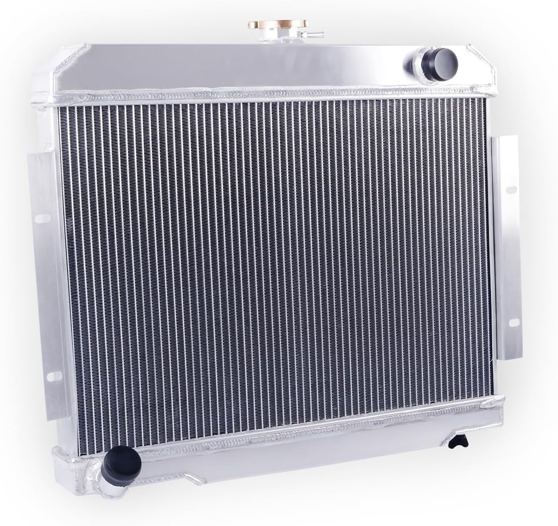 Amazon.com: ALLOYWORKS 3 Row All Aluminum Racing Radiator For 1972-1986 ...