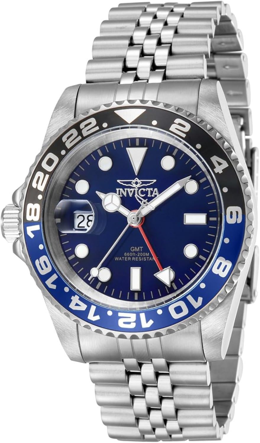 Amazon.com: Invicta Pro Diver Quartz Blue Dial Batman Bezel Men's Watch ...