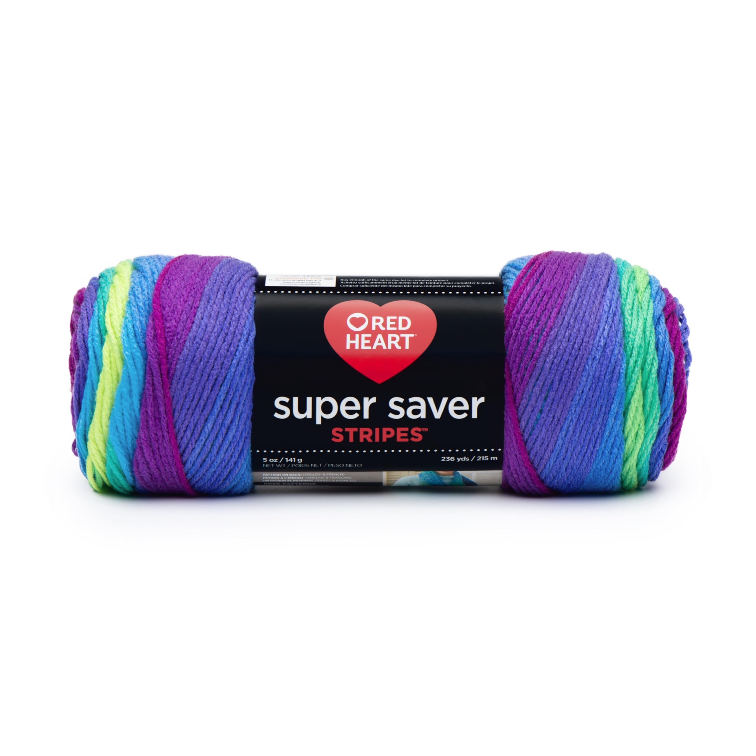 Amazon.com: RED HEART Super Saver Yarn-Parrot Stripe