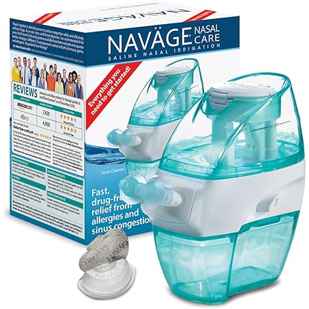 Amazon.com: Navage Nasal Irrigation Essentials Bundle: Navage Nose ...