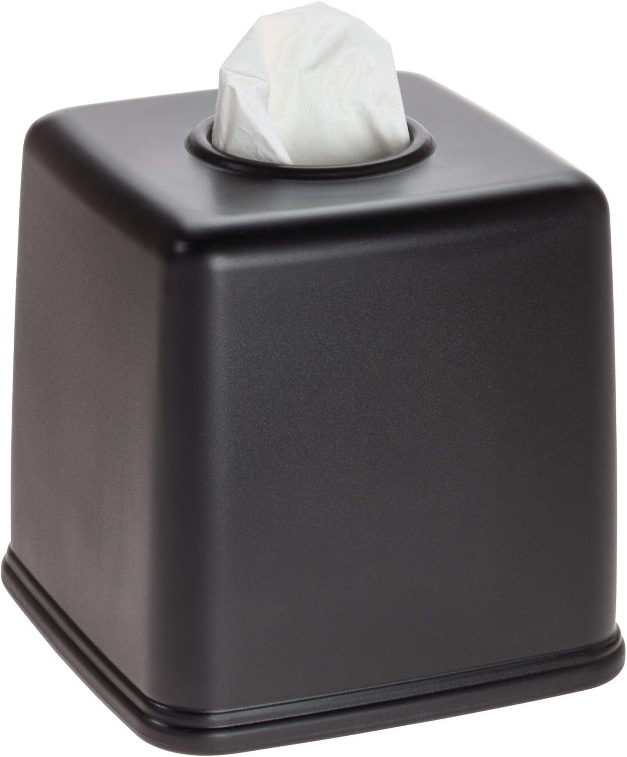 Amazon.com: iDesign Kent Plastic Facial Tissue Box Cover, Vintage ...