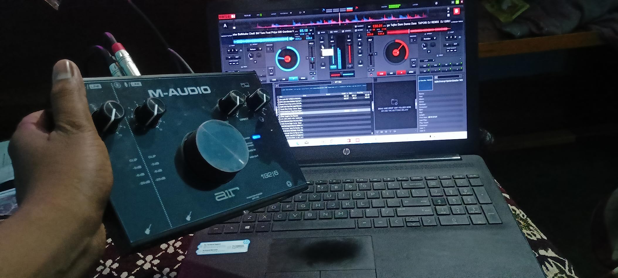 M-Audio AIR 192|4 | 2-In 2-Out USB Audio Interface with Recording ...