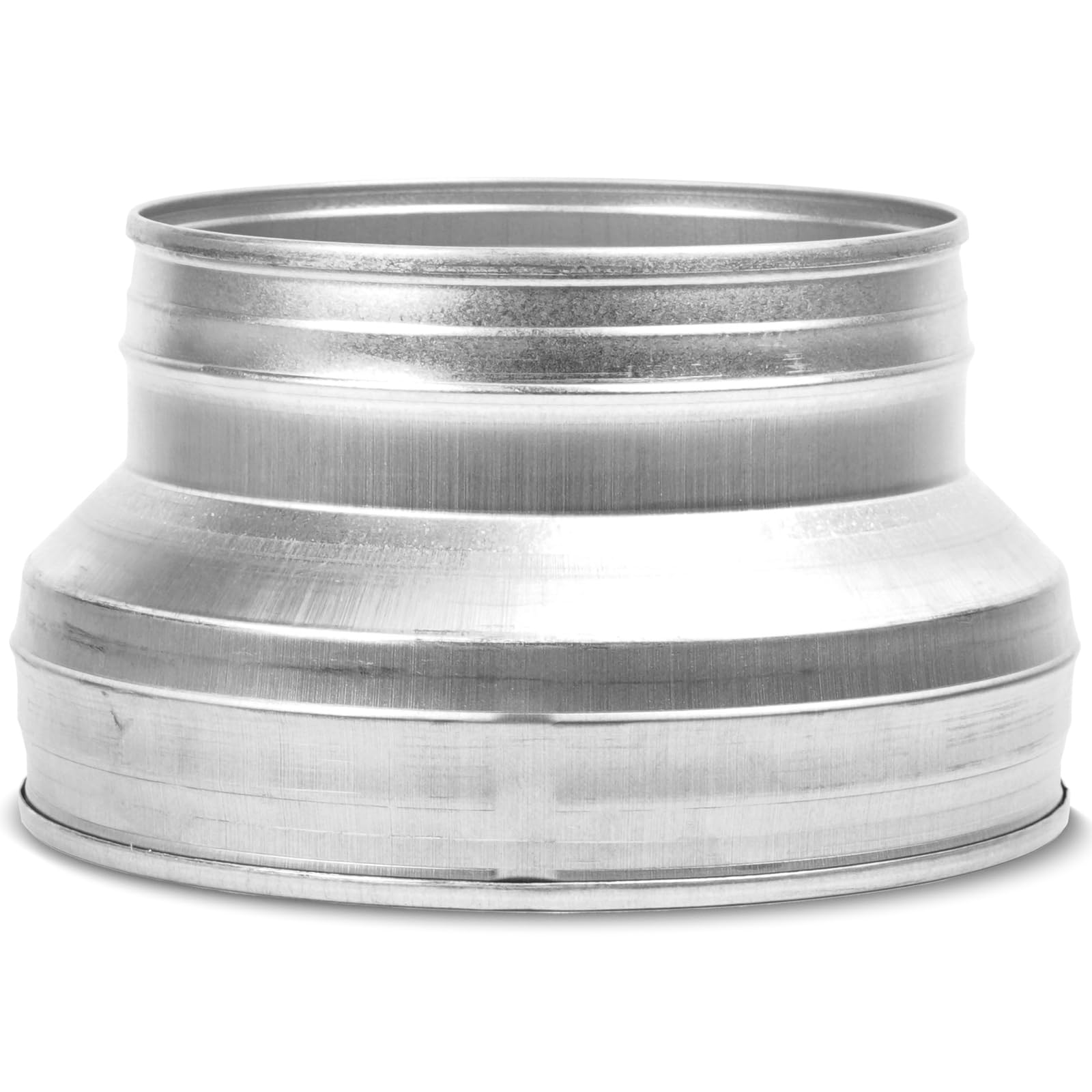10" to 8" Inch Ventilation Duct Reducer - Galvanized Steel Round ...