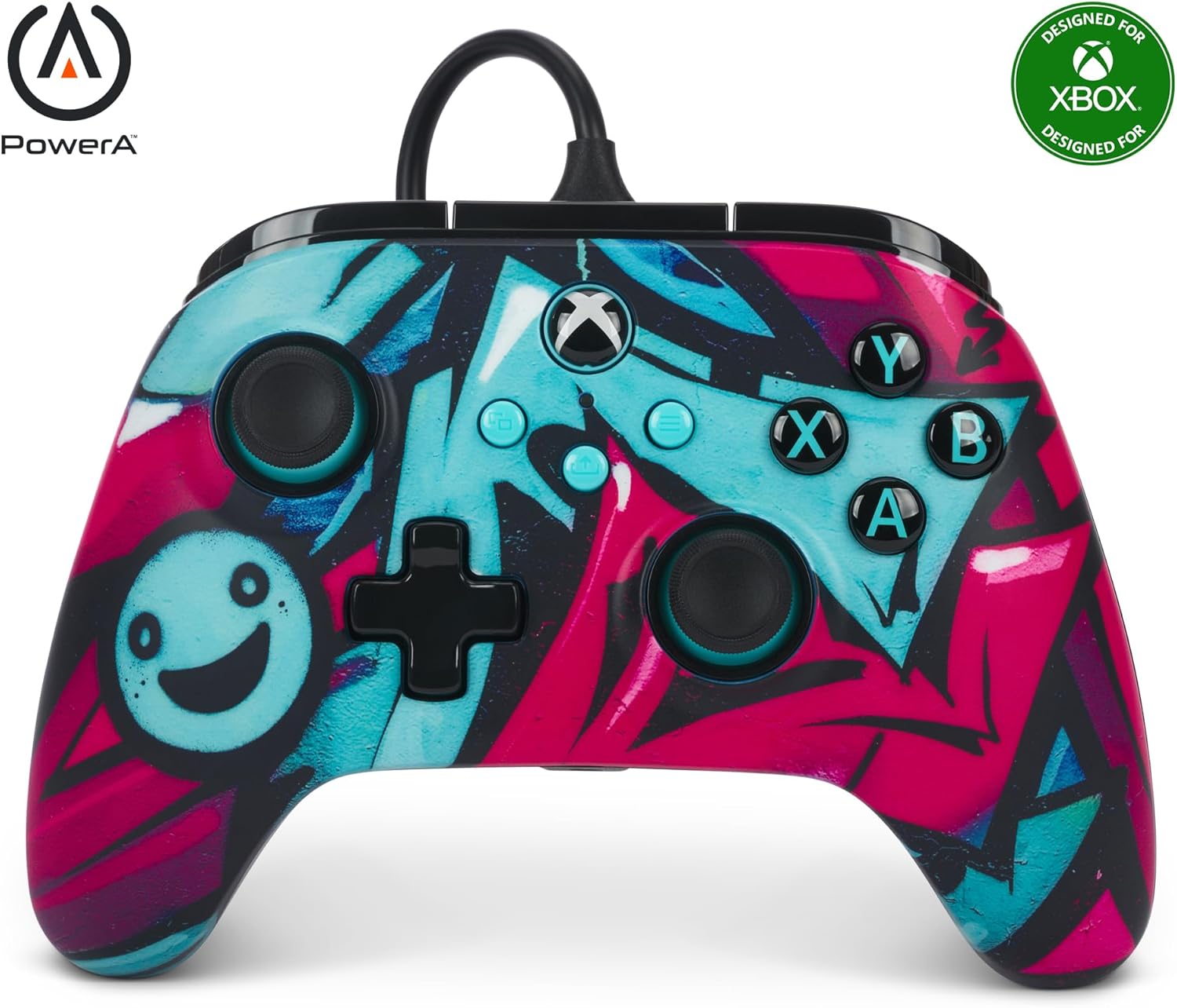 PowerA Advantage Wired Controller for Xbox Series X|S - Wild Style ...