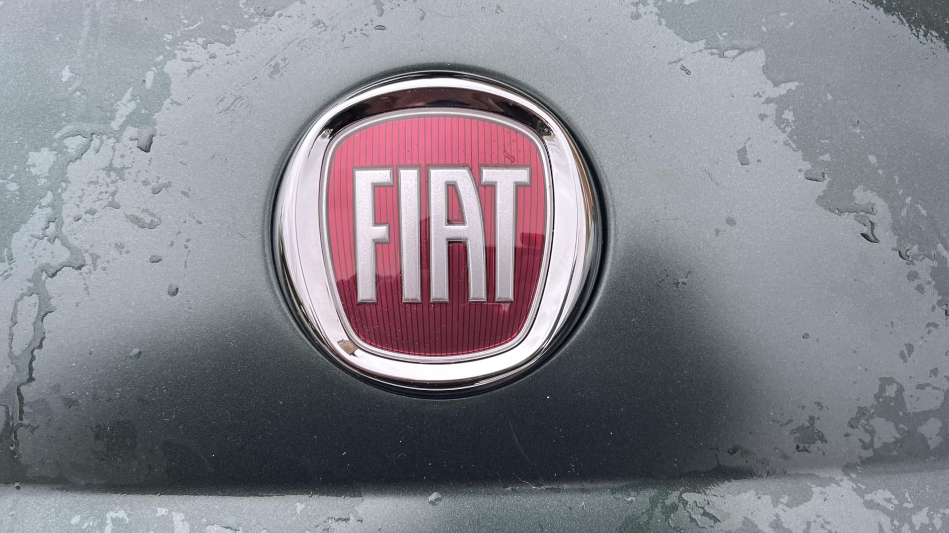 Fiat Fregio Stemma Logo Rosso 500 Punto Multipla Panda Croma Posteriore ...