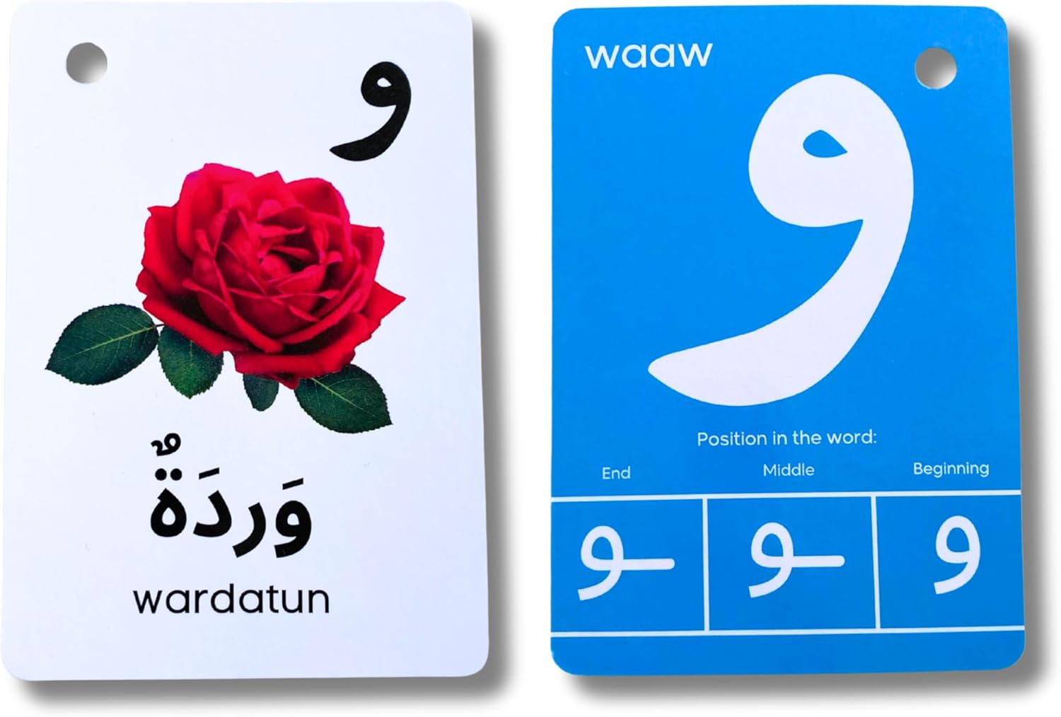 Amazon.com: Arabic Alphabet Flash Cards for Kids Toddler and Adults ...