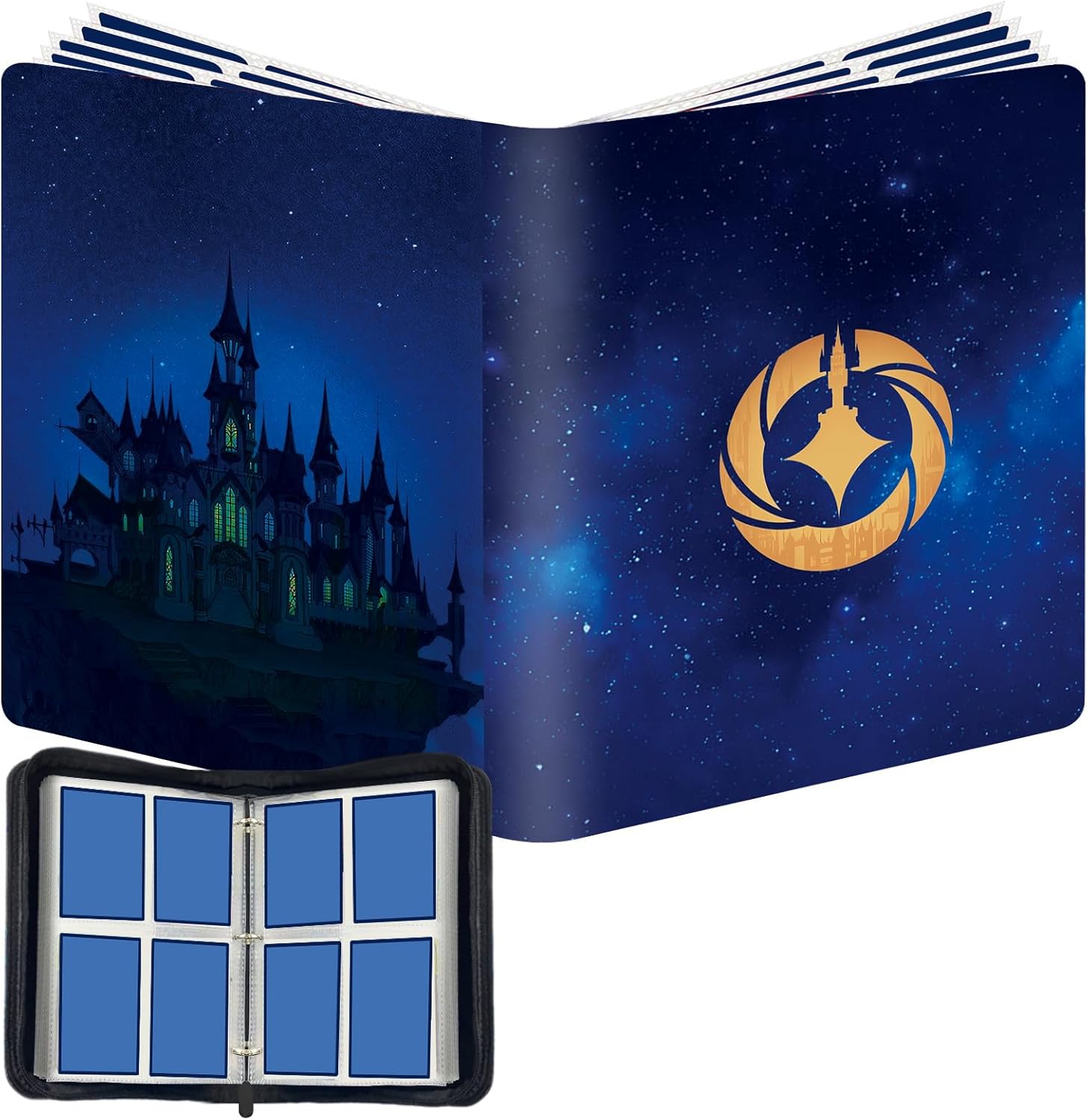 Amazon.com: 4-Pocket Card Binder Compatible With Lorcana Cards,TCG ...