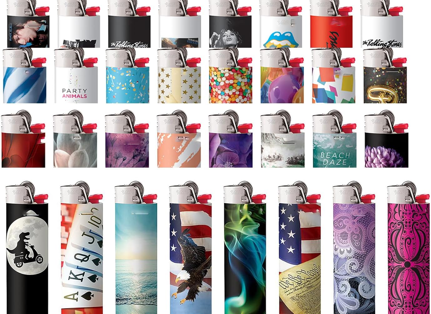 Amazon.com: Personalize Lighter Stickers ，Suitable for Bic Pocket ...