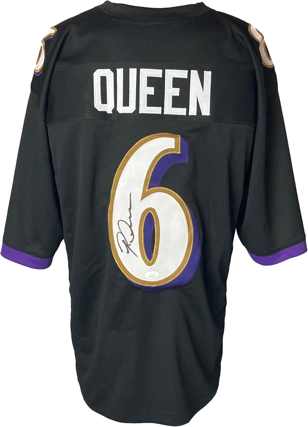 Patrick Queen Baltimore Signed Black Football Jersey JSA ITP at Amazon ...