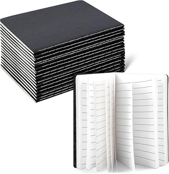 Amazon.com : HEYPLACE 16PCS Mini Notebooks Bulk, Lined Pocket Notepads ...