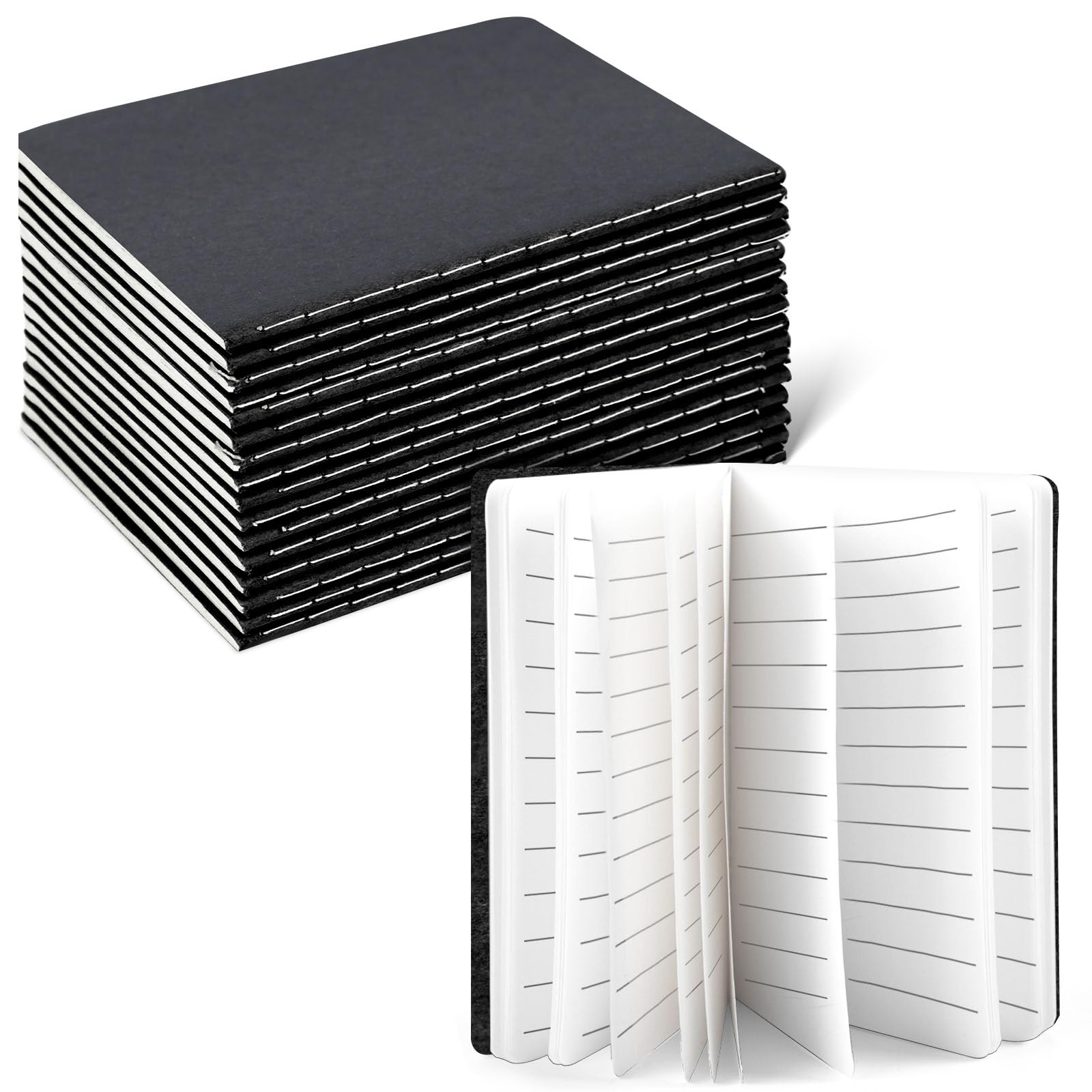 Amazon.com : HEYPLACE 16PCS Mini Notebooks Bulk, Lined Pocket Notepads ...