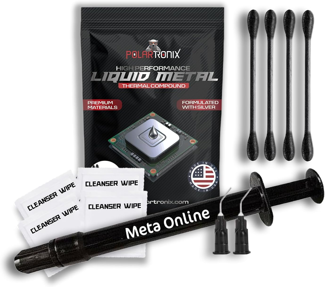 Amazon.com: Liquid Metal Thermal Paste(1.5Gram) - 130WmK - Liquid Metal ...
