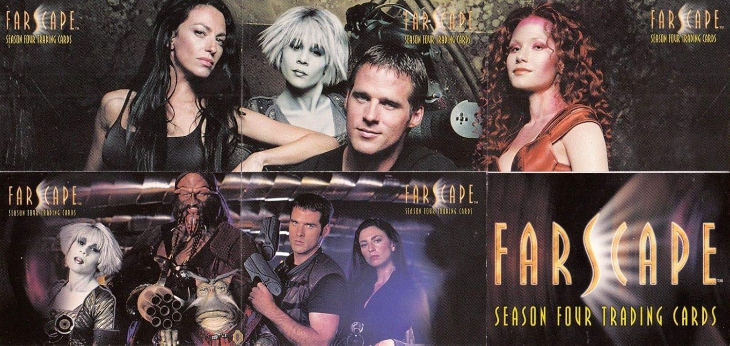 FARSCAPE SEASON 4 FOUR 2003 RITTENHOUSE ARCHIVES COMPLETE BASE CARD SET ...